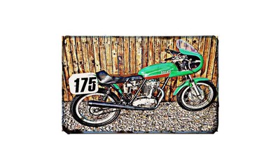 Ducati 450 Desmo Motorbike A4 photo Retro Bike | eBay