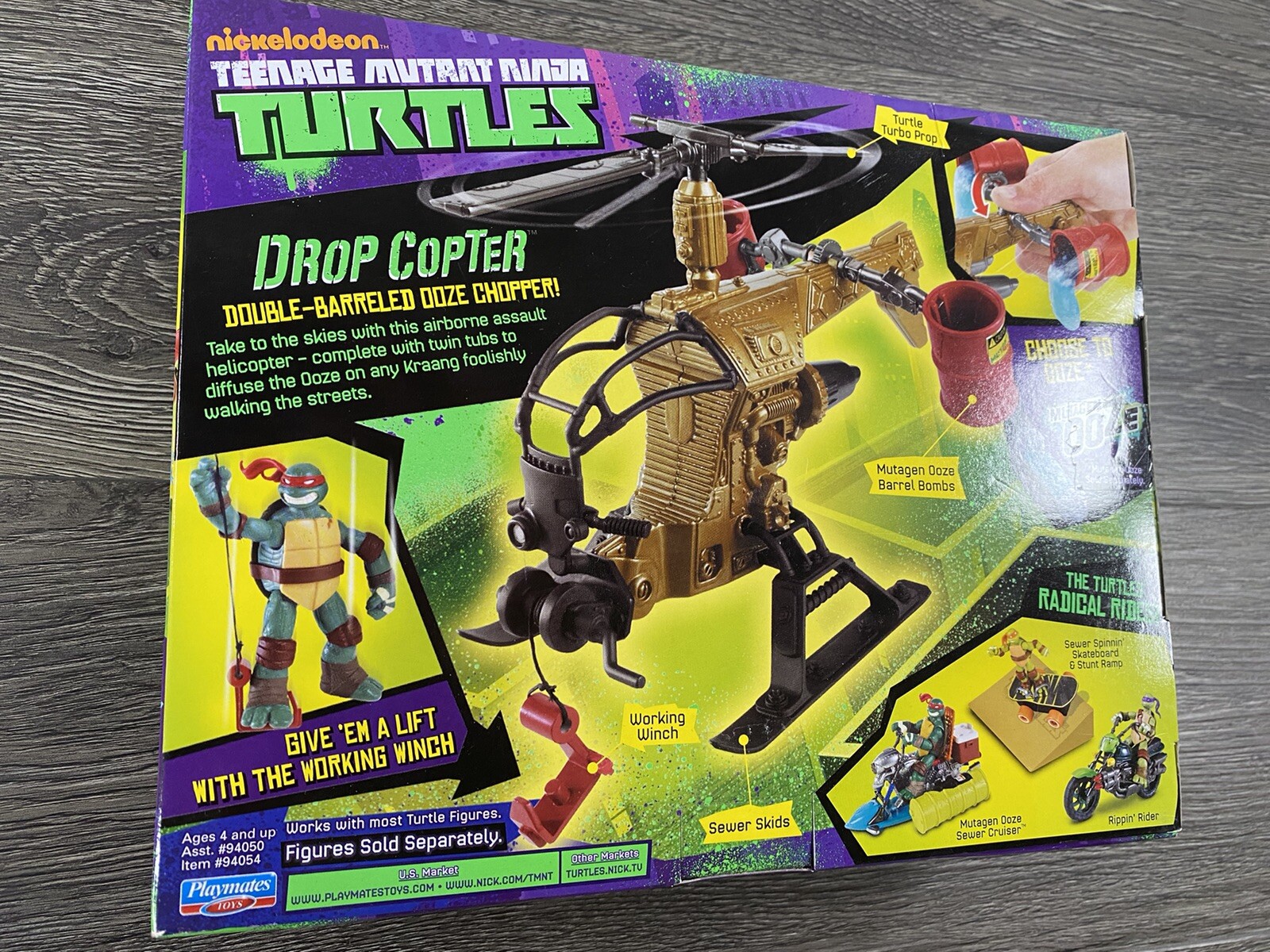 Teenage Mutant Ninja Turtles Mutagen Ooze Drop Copter for sale online ...