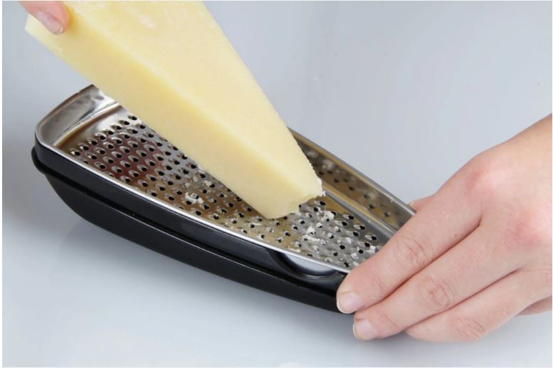 Parmesan Cheese Grater with Container Freshness Box, Parmesan Slicer UK ...