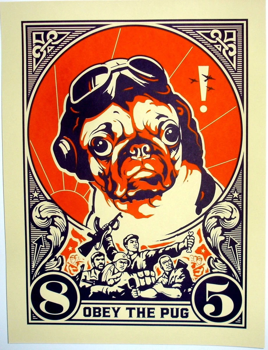 Obey The Pug Revolution