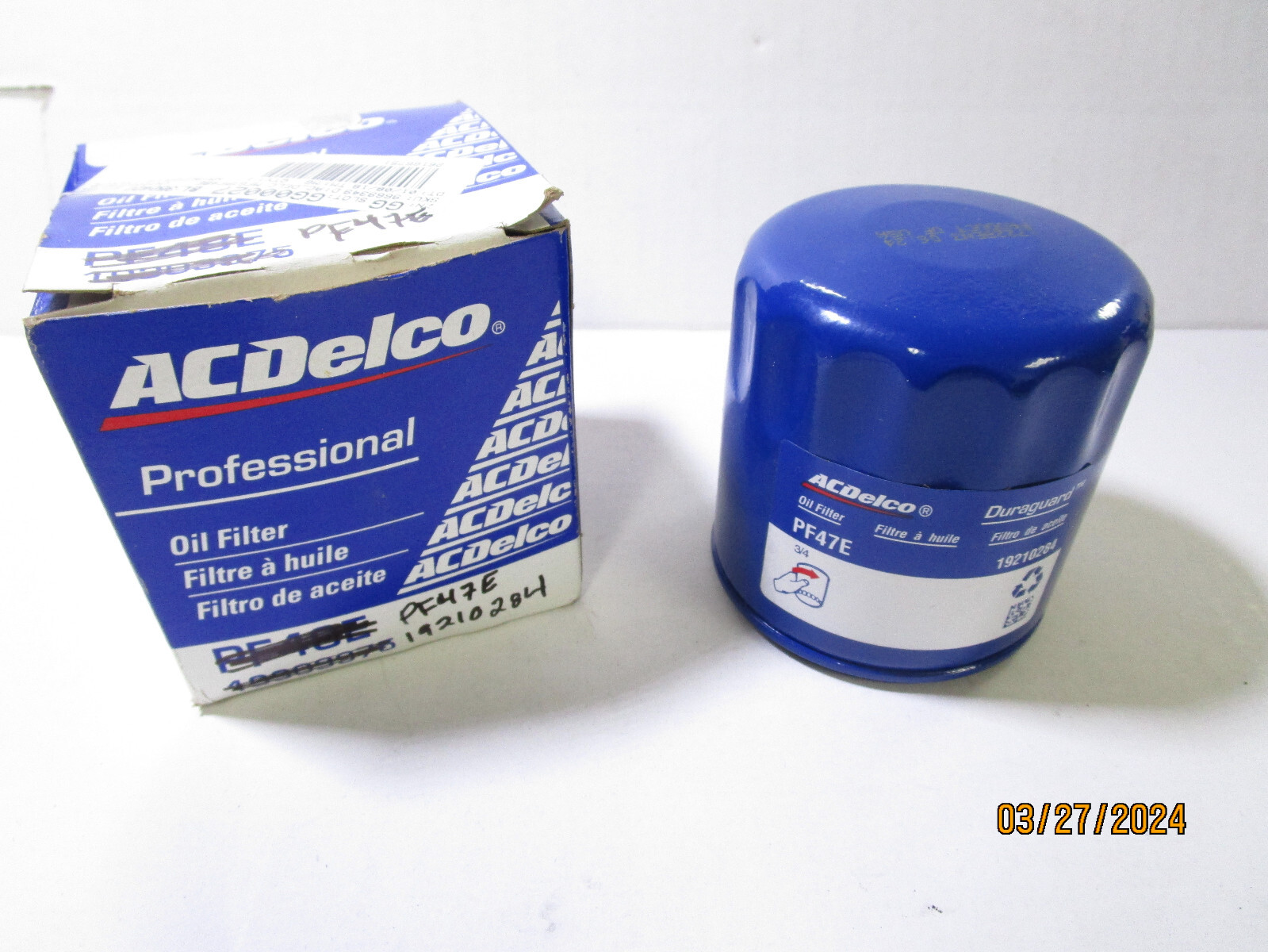 AC-Delco PF47 - cross reference oil filters | oilfilter-crossreference.com