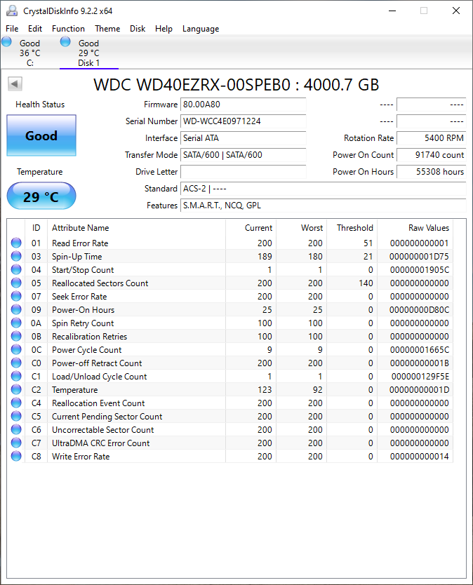 WD GREEN WD40EZRX 4TB 3.5" SATA DESKTOP HARD DRIVE / T13 / F3 | eBay