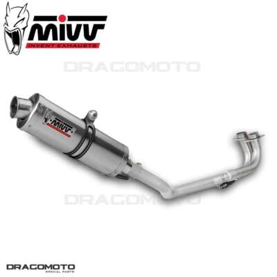 Full exhaust YAMAHA T-MAX 500 2001 2002 MIVV Oval | eBay Australia