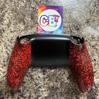 Textured Red PS5 controller - Backplate | eBay