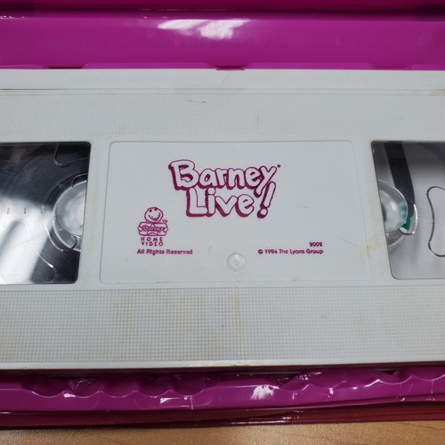 Barney Live VHS 1994 | eBay
