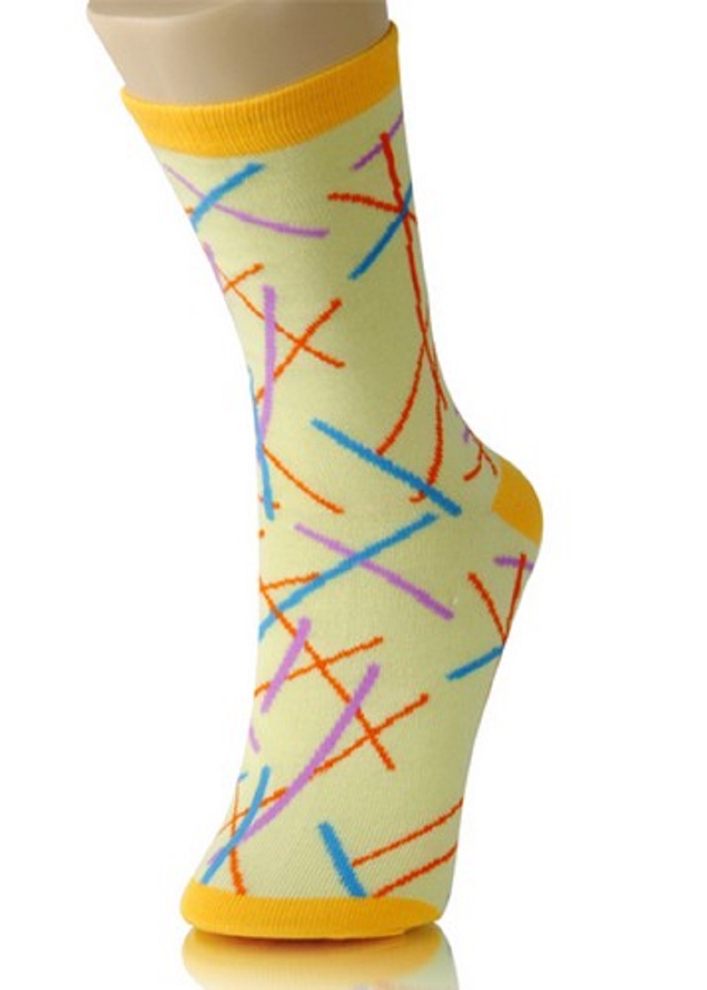 Girls Womens Pixie Stix Fashion Socks Size 9-11 Yelete | eBay
