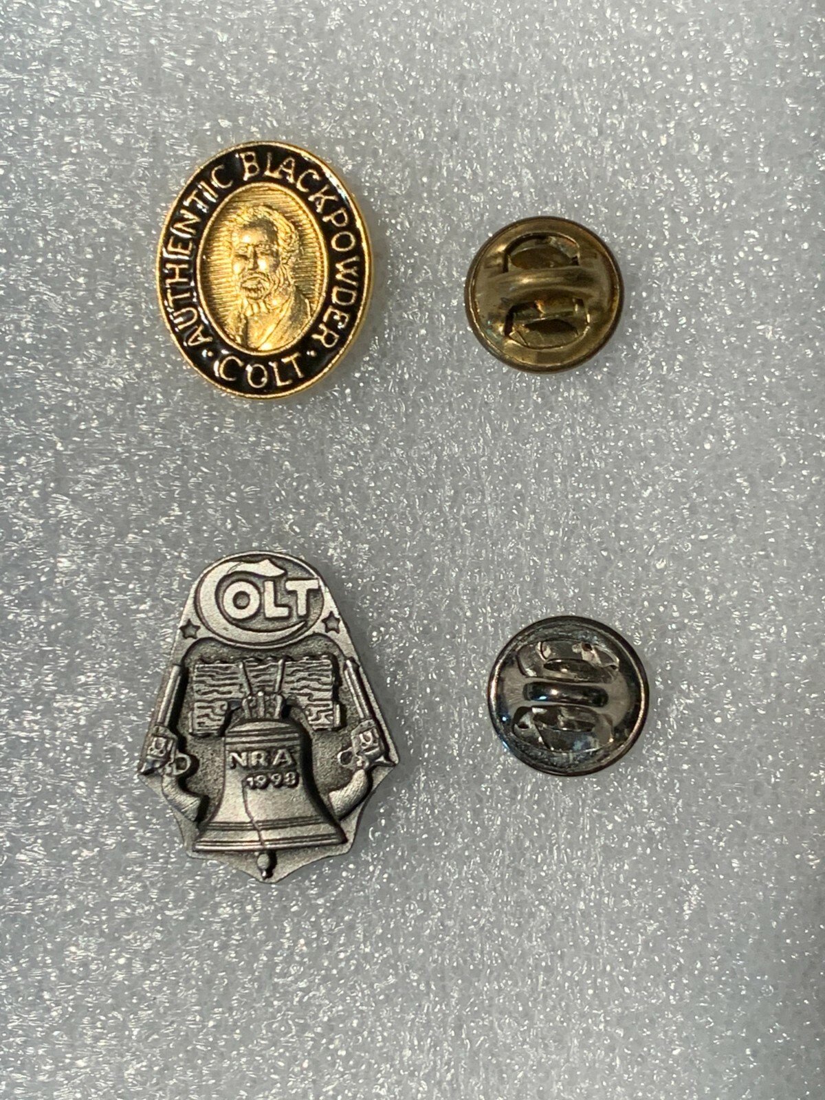 2 COLT Tie Tack/Lapel Pins -1998 NRA & Black Powder | eBay