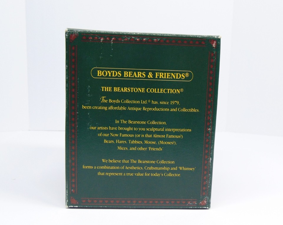 Boyds Bear Catherine, Caitlin Berriweather Fine Cup of Tea Bearstone Water Globe | eBay