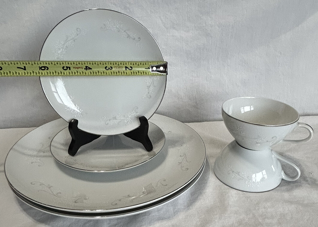 Fine Seyei China 6 Piece Set Claudia 6863 Made In Japan Vintage MCM ...