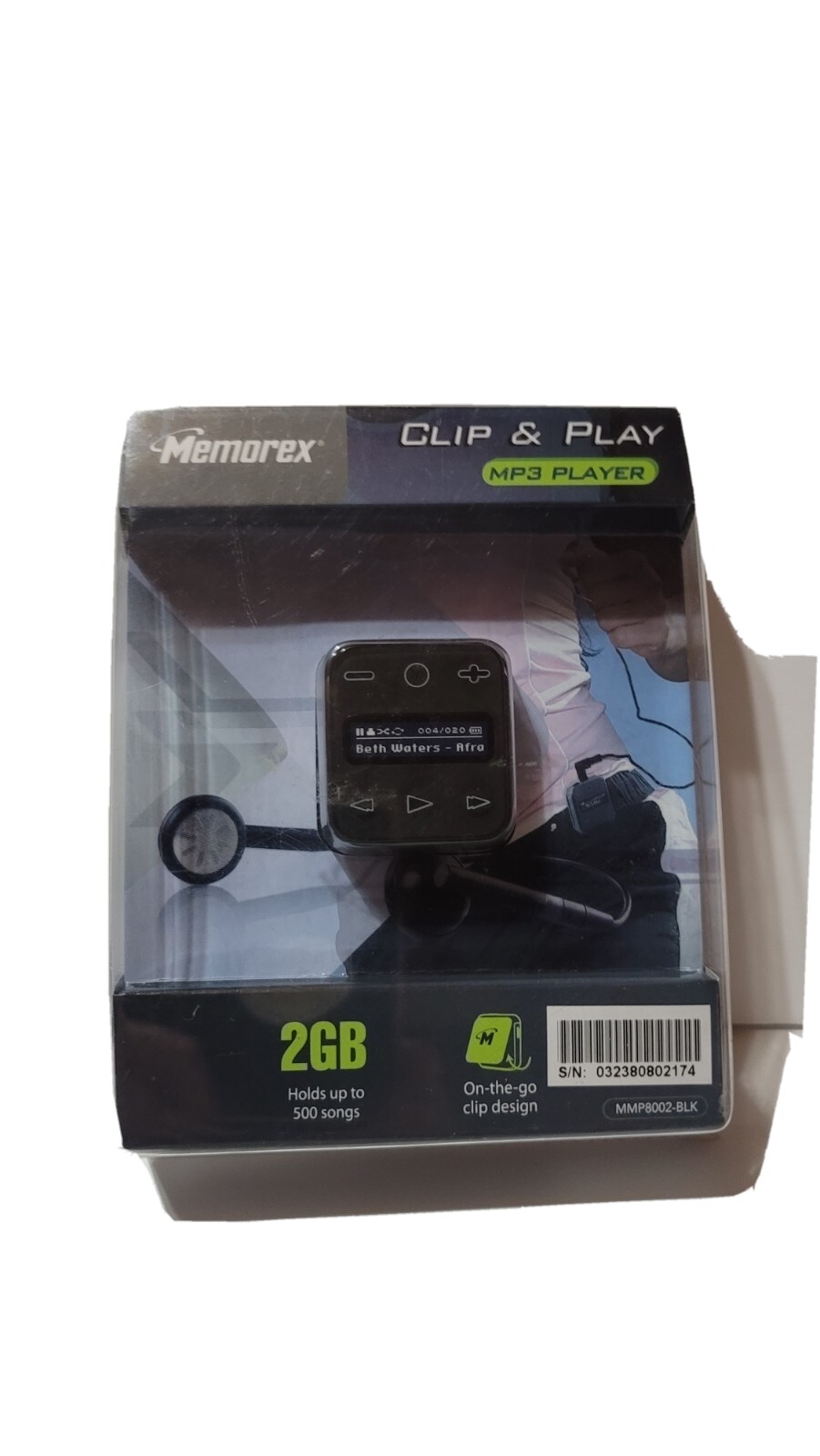 New Sealed Memorex 2GB Clip & Play MP3 Player (Black) | eBay