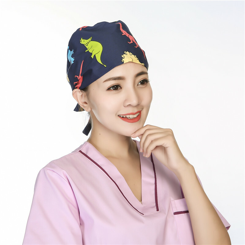 Clinic Medical Hat Doctor Surgical Print Women and Man Working Cap ...
