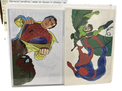 MARVEL COMICS: SPIDER-MAN LITHOGRAPH 2 EA, NM+1994 | eBay