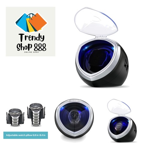 Single Automatic Watch Winder with Quiet Motor, 4 Rotation Mode ...