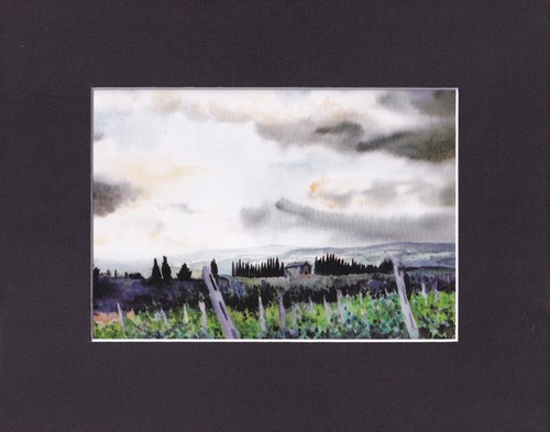 8X10" Matted Print Watercolor Art Picture: Elizabeth Cochrane, Madonna ...