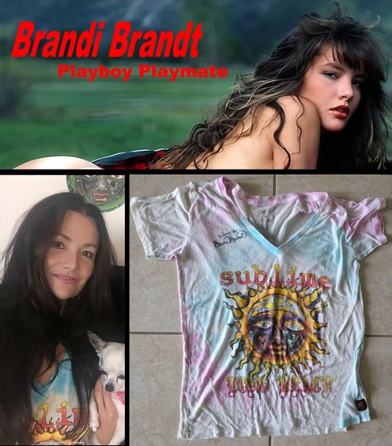 BRANDI BRANDT: Owned, Worn, Signed personal clothing - Vintage "SUBLIME ...