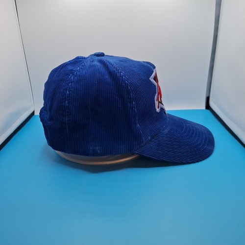 Vintage Awana Patch Corduroy Snapback Hat Cap Blue Cotton | eBay