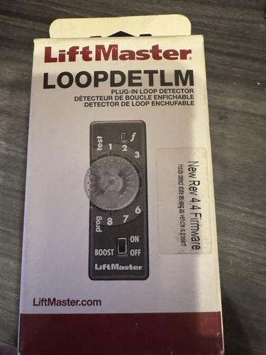 NEW Loop Detector,Plug In,Black CHAMBERLAIN Liftmaster LOOPDETLM | eBay