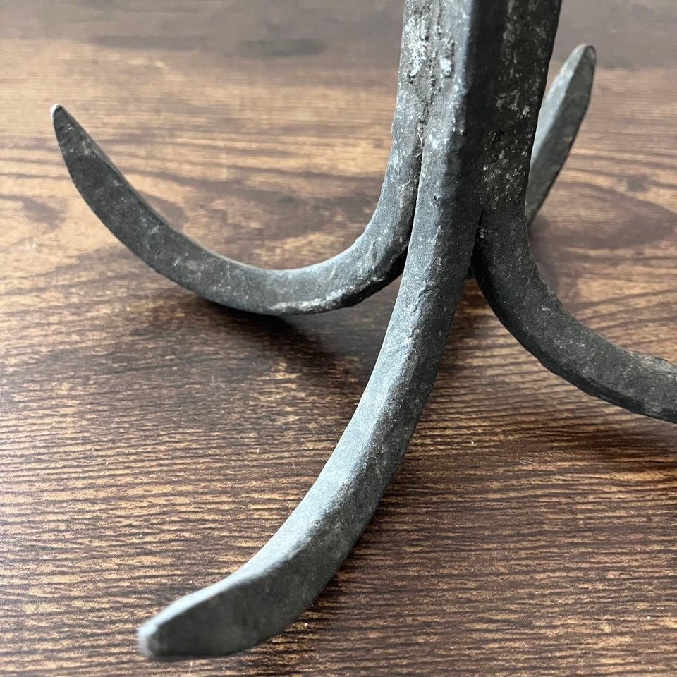 Grappling Hook Iron Kagi 19Th Century Antique Japanese Edo Ninja Tool 8 inch | eBay