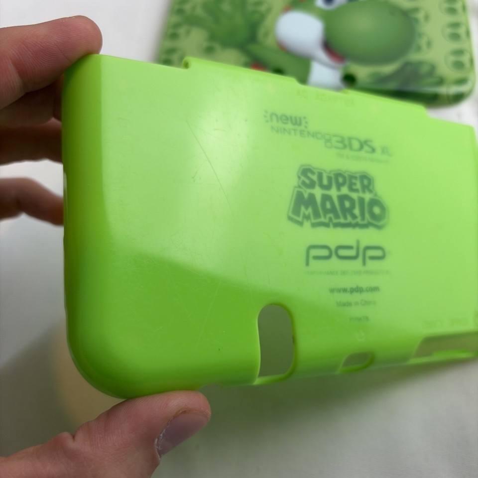 New Nintendo 3DS XL CLIP ARMOR YOSHI Plates Case Cover Protective She ...