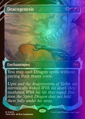 MTG Dracogenesis (402/485) Tarkir Dragonstorm Japanese NM FOIL | eBay