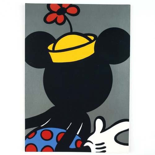 Minnie Mouse Back Disney Postcard 4x6 Cartoon Animation Character Art ...