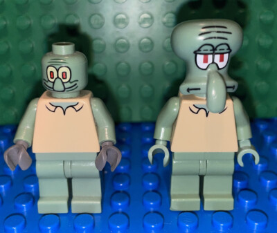 LEGO Spongebob Squarepants Minifigure Lot 3834/3825 Squidward | eBay