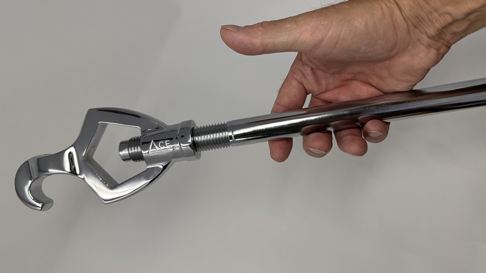 ACE Chrome Fire Hydrant Wrench BMF 20" Handle extra heavy 4.2 lbs. | eBay