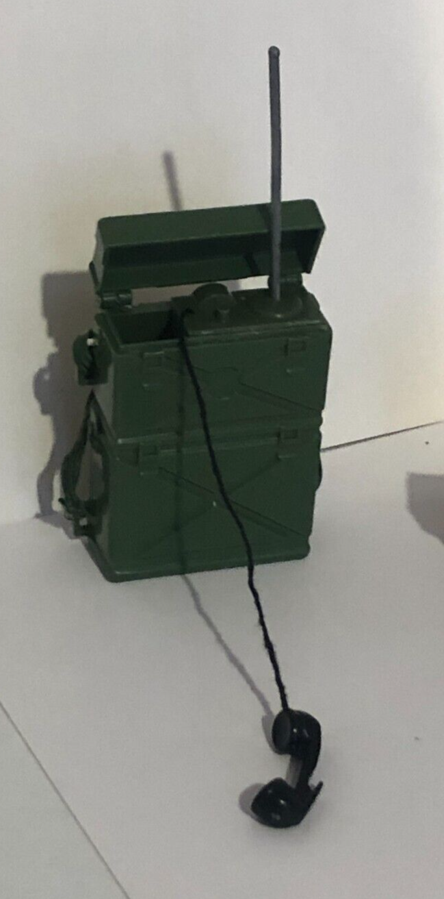 Vintage 12 Inch GI Joe Original 1964 Military Field Radio Lot Of 2 Rare ...