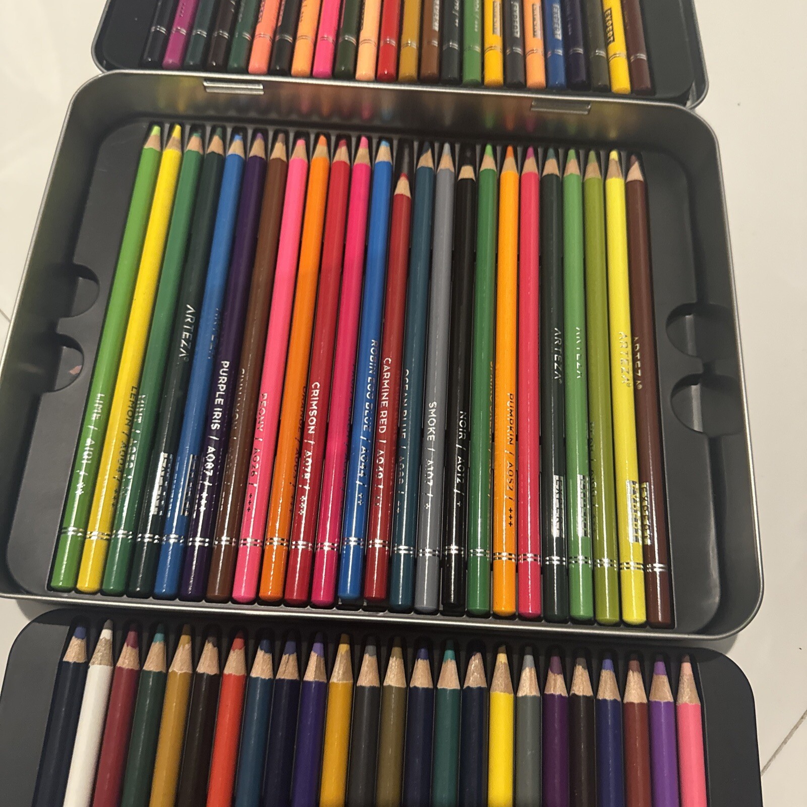 Arteza Professional 72 Colored Pencil Set - PREOWNED | eBay