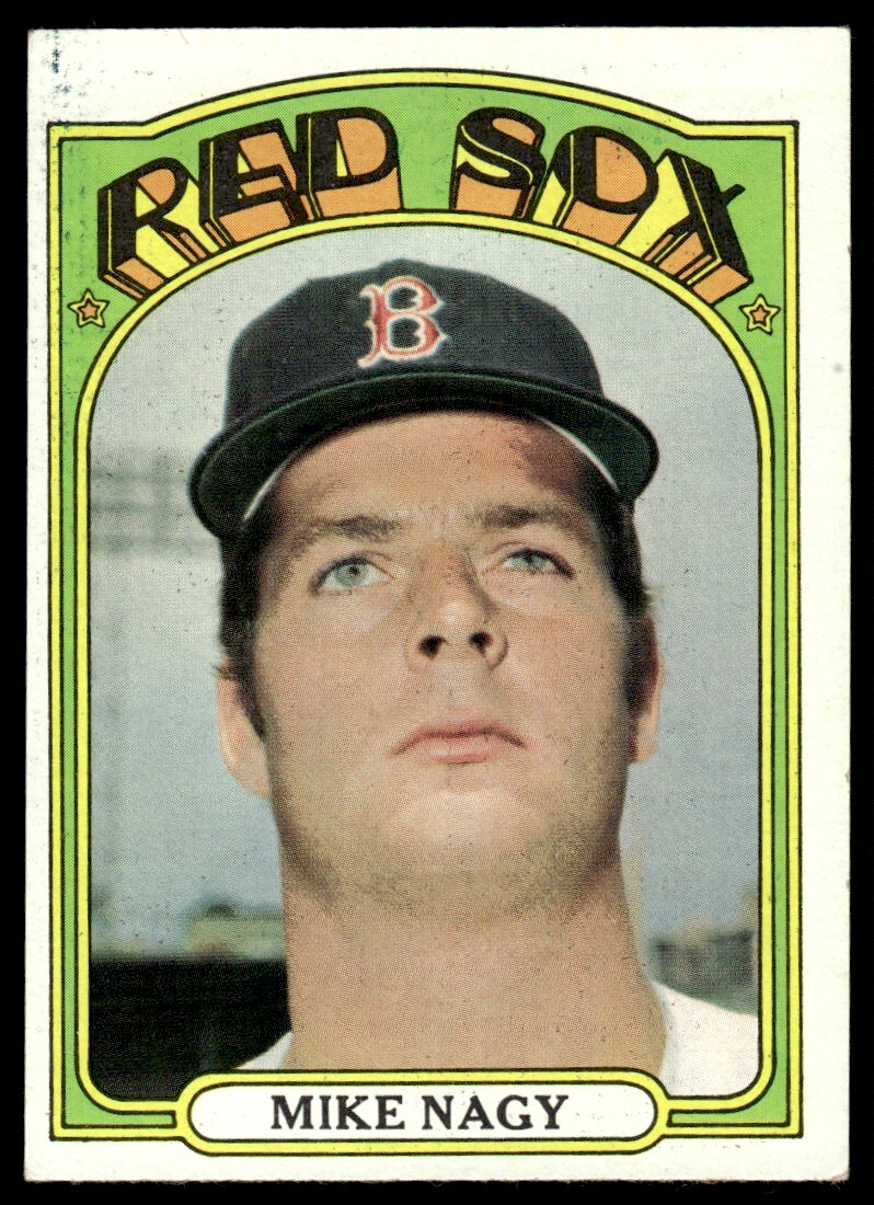 1972 Topps Baseball Mike Nagy Boston Red Sox #488 EX-MT | eBay
