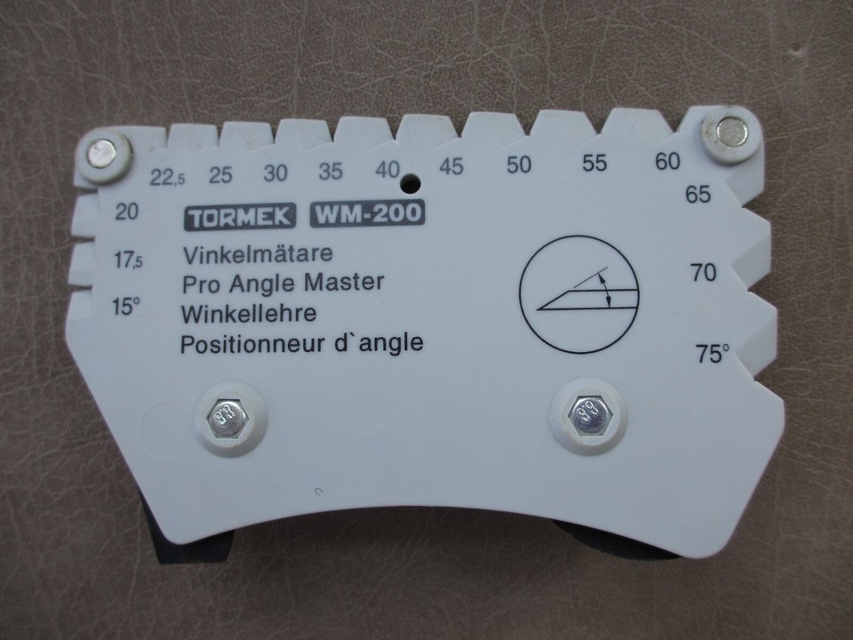 Tormek Sweden Angle Setter for Sharpening System WM-200 Angle Master | eBay