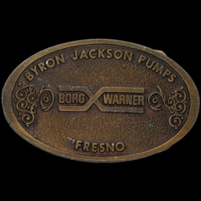 Byron Jackson Pump Borg Warner Fresno California Turbine 70s Vintage ...