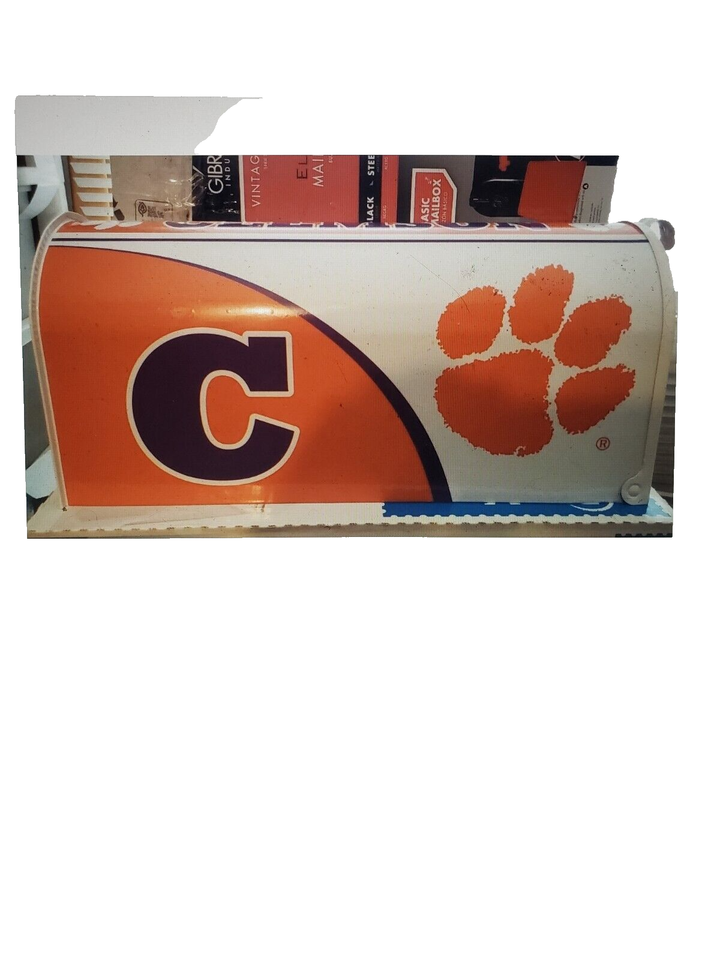 Clemson Tigers Mailbox ~ JERSEYS AND HELMETS | eBay