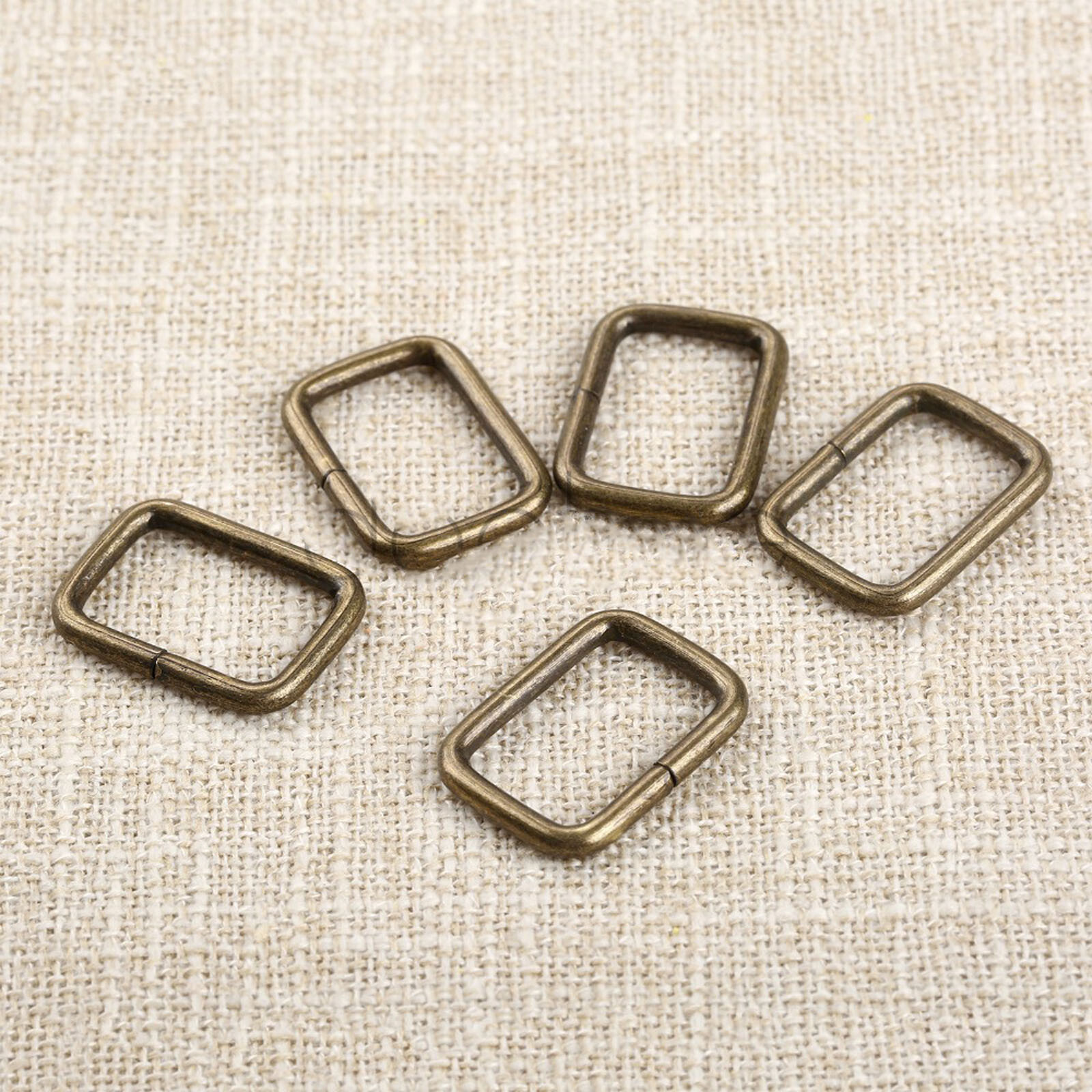 Metal adjustable Rectangle Ring Buckles Webbing Belt Clasp Handbag ...