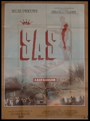 SAS MALKO A SAN SALVADOR - Affiche CinEma 120x160 PLIEE CAC1581 | eBay