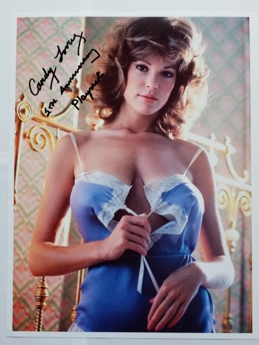 CANDY LOVING 25th ANNIVERSARY PLAYBOY PLAYMATE SEXY RARE SIGNED PHOTO 8.5 x 11 | eBay