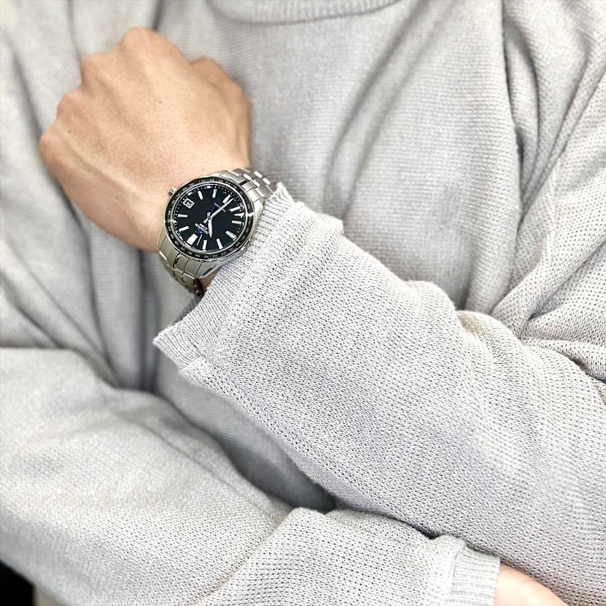 CASIO OCEANUS Manta OCW-S400-1AJF Black Titanium with Box New Fast ship ...