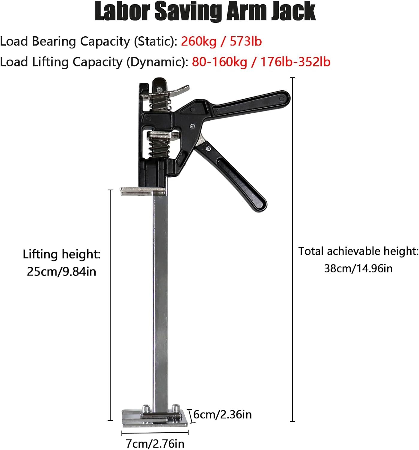 2Packs Lever Arm Lifter Hand Lifting Tool Jack Door Panel Lifting ...