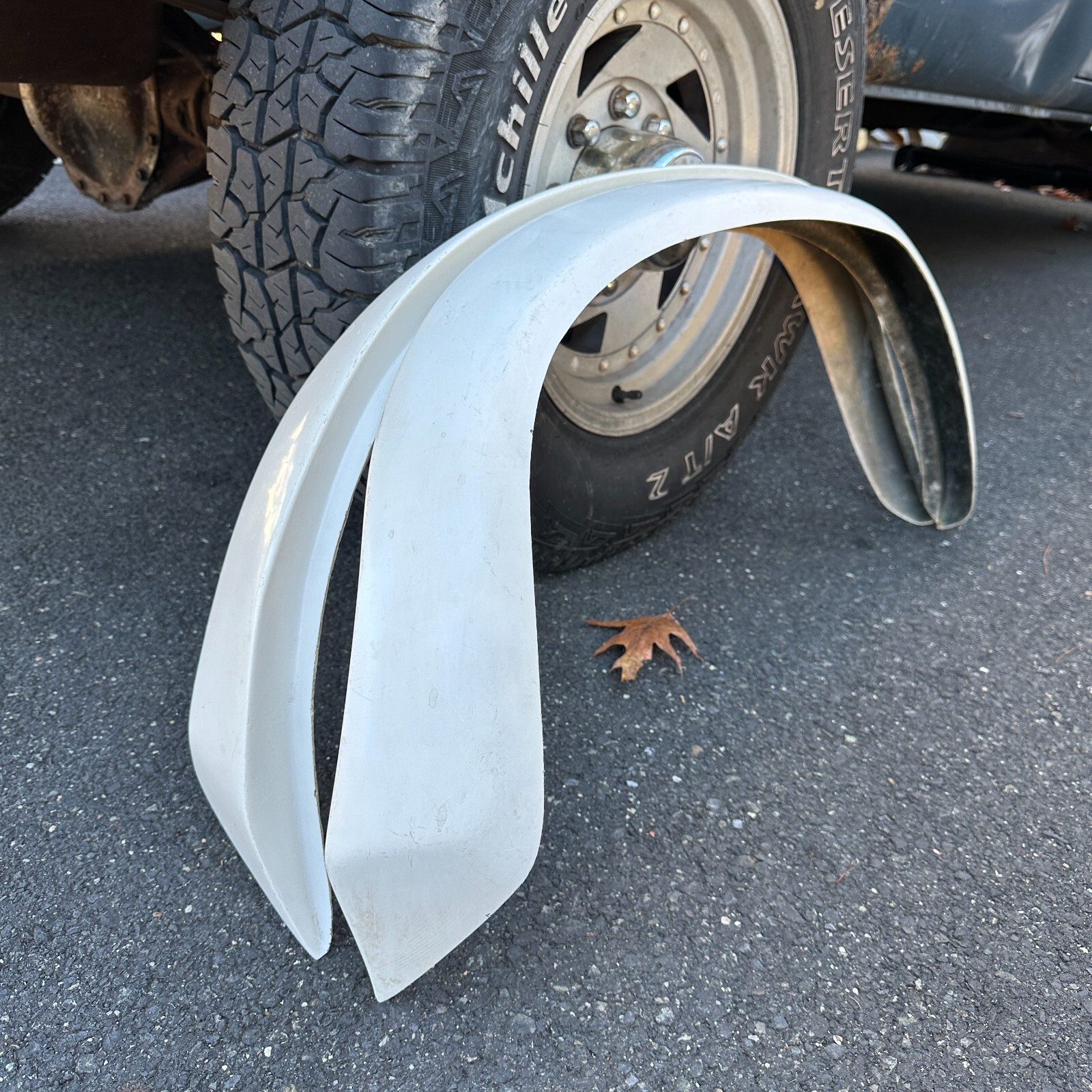 75-91 Ford Van Fiberglass REAR Fender Flares E150 E250 E350 Econoline ...