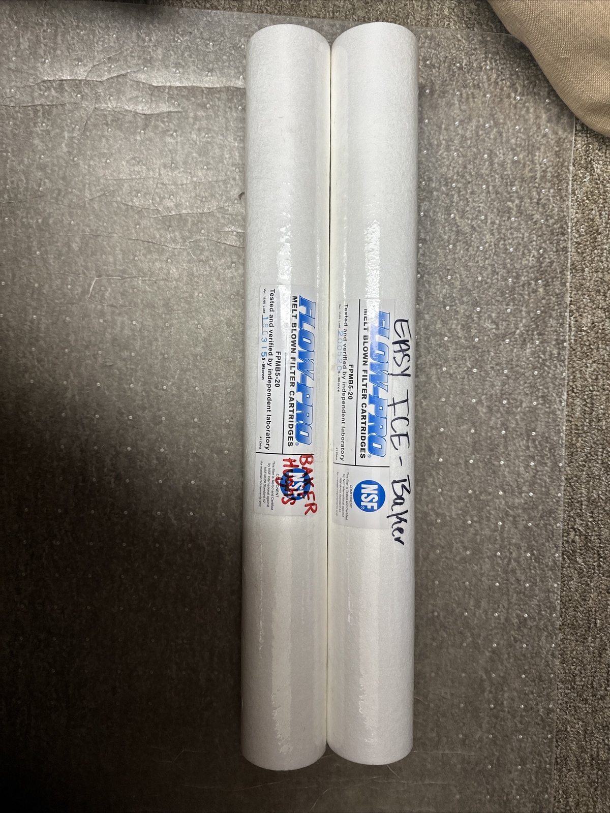 Flow-Pro FPMB5-20 Melt Blown Filter Cartridge 5 Micron 20" 799932639500 ...