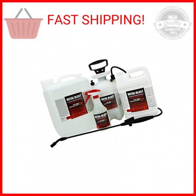 RUST BULLET - Metal Blast Rust Remover - Rust Treatment, Metal Cleaner ...