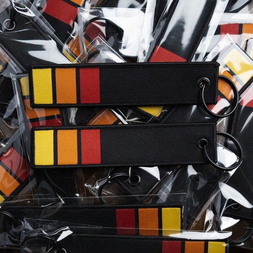 (2) Toyota-Retro-Style-Key-Tag-Jet-Tag-TRD-Offroad-Tacoma-FJ-Cruiser ...