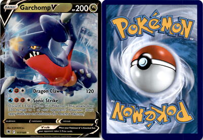 2022 Pokemon, Astral Radiance, #117/189 Garchomp V, Holo Ultra Rare | eBay