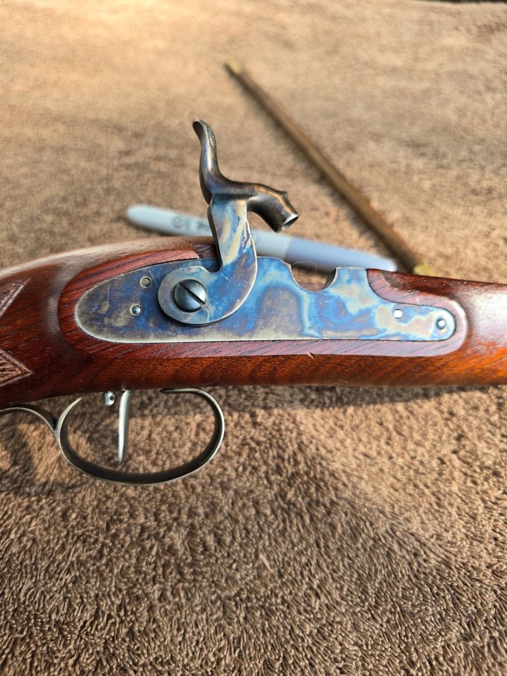 PEDERSOLI BLACK POWDER MUZZLELOADING PISTOL STOCK PERCUSSION LOCK ...