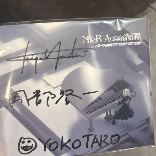 NieR Automata Autographed Cd Sleeve Case Japan Anime Game Collector ...
