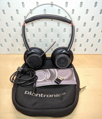 Plantronics Voyager Focus UC B825-M Bluetooth ANC Headphones Skype for ...