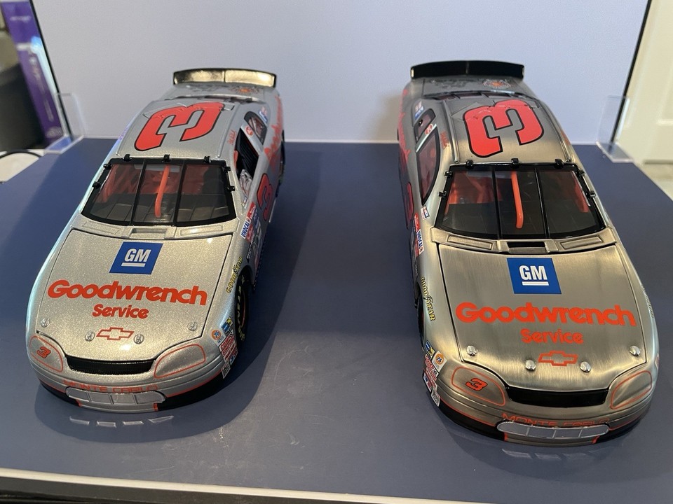 Dale Earnhardt Sr. #3 1998 Silver Select Brookfield 2 Car Set 1/24 ...