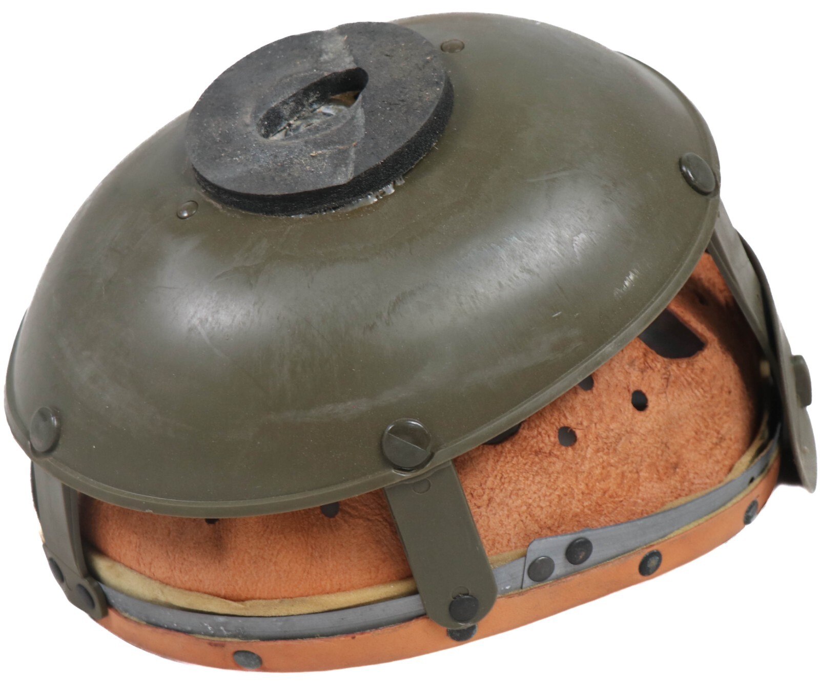 (57-61) German Bundeswehr Helmet Liner M60 M62 M71 Helmet Leather ...