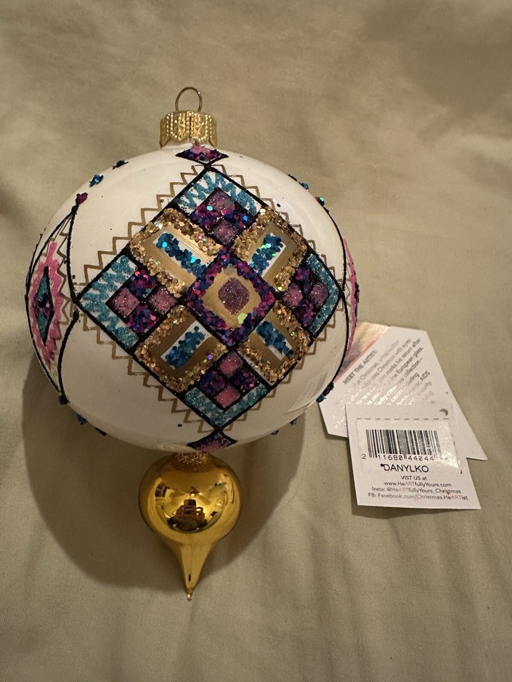 Heartfully Yours By Christopher Radko Ornament King Danylko Ukraine ...