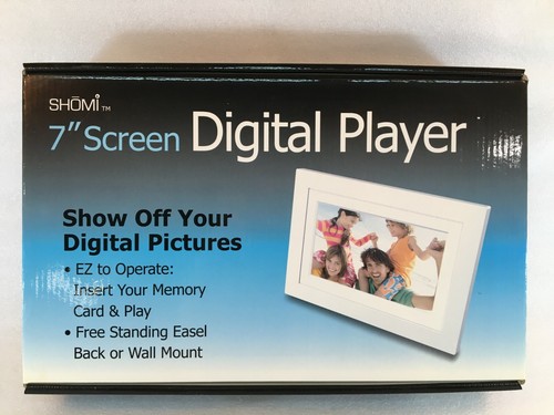 SHOMI 7" Digital Player 070AW01 | eBay
